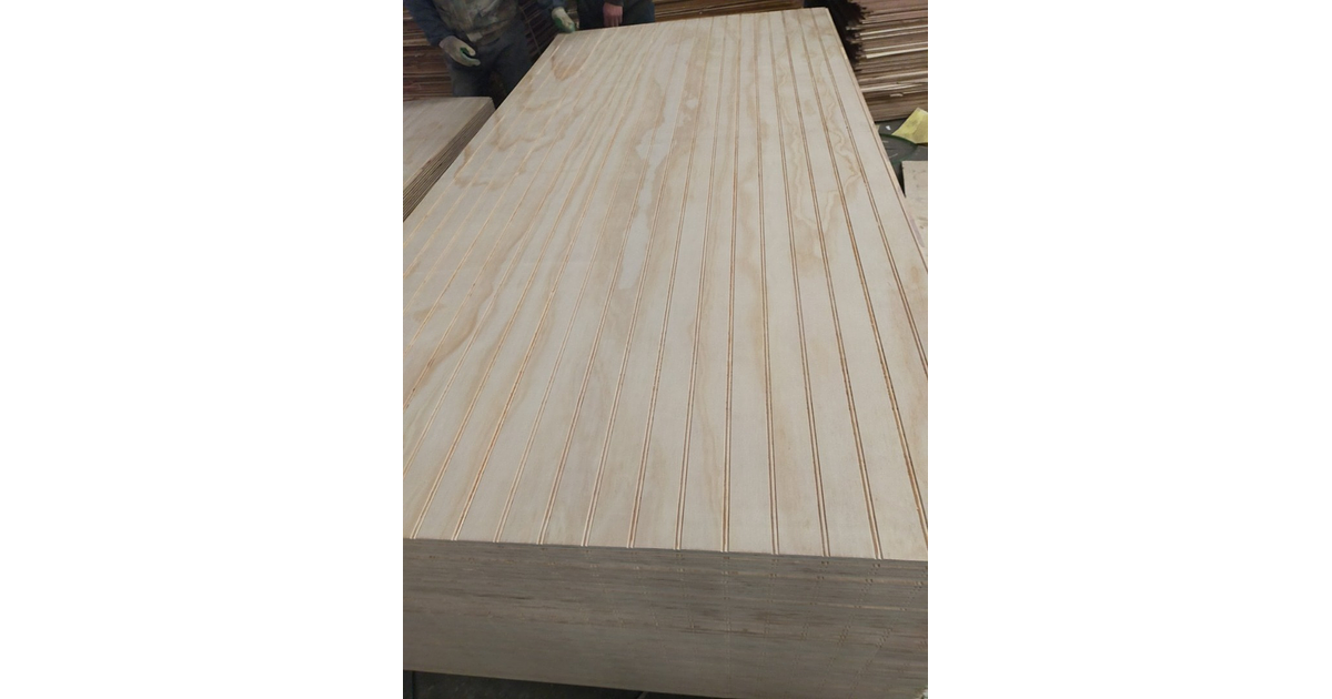 Terciado Ranurado Colonial 6mm