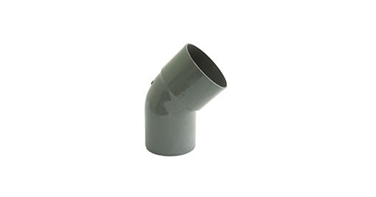 Codo Pvc Gris 45° 40MM