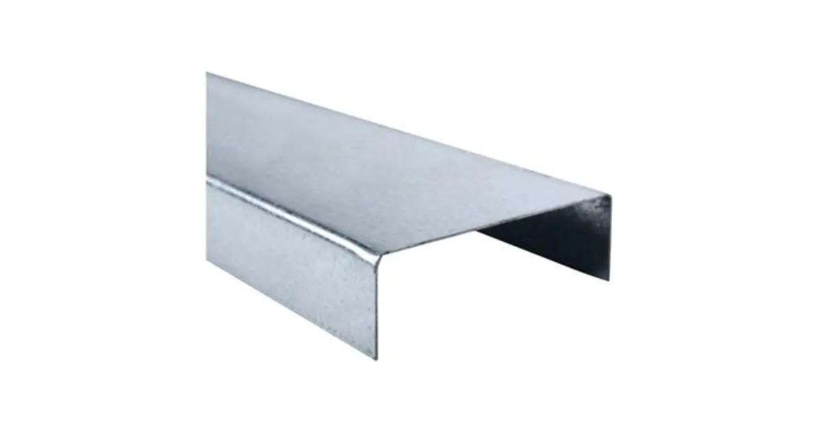 Perfil Metalcom U (2x4) 92 x 30 x 0.85 x 6 mts.