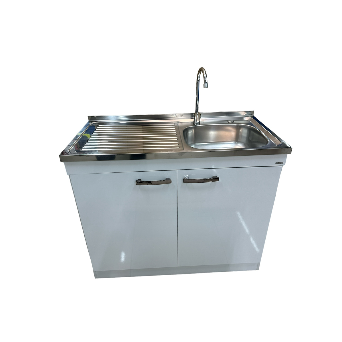 MUEBLE COCINA SECADOR IZQ/DER BLANCO C/ GRIFERIA 80cm FANALO