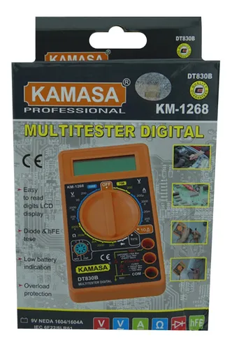 Multimetro Multitester Digital Kamasa
