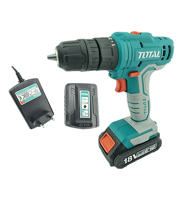 Taladro Atornillador Inalambrico 20v 10mm Total Tdli200528