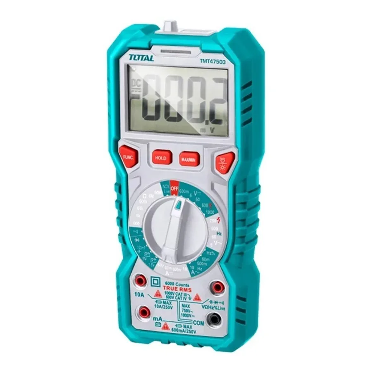 Multimetro Multitester Digital Total Tmt47503