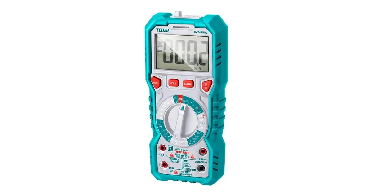 Multimetro Multitester Digital Total Tmt47503