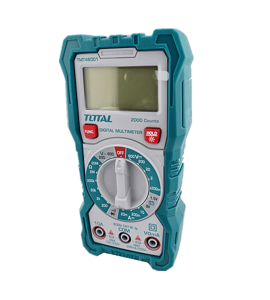 Multimetro Multitester Digital Total Tmt46001