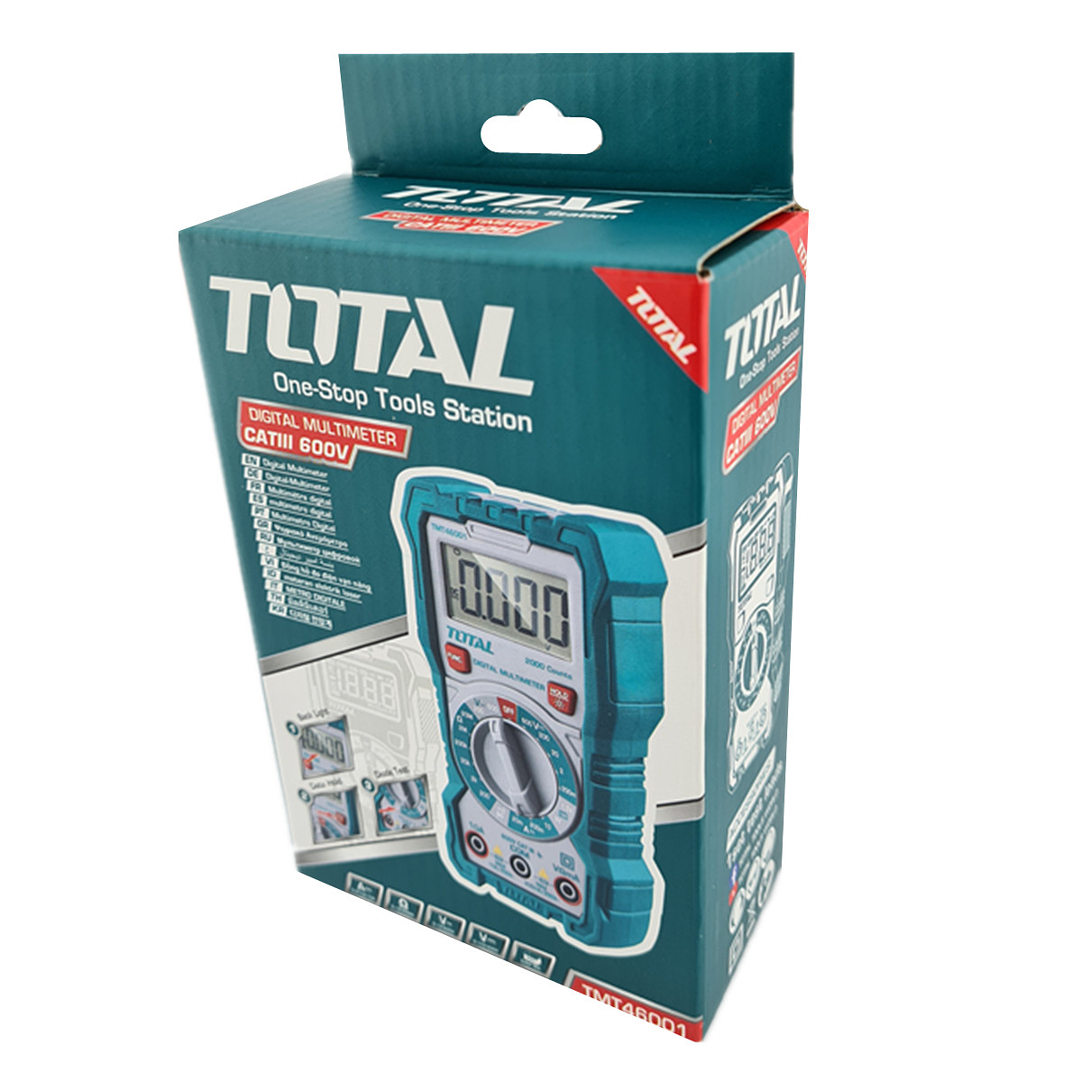 Multimetro Multitester Digital Total Tmt46001