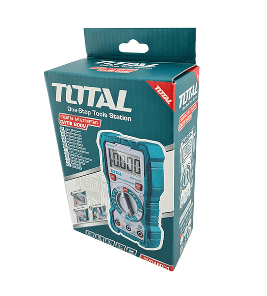 Multimetro Multitester Digital Total Tmt46001
