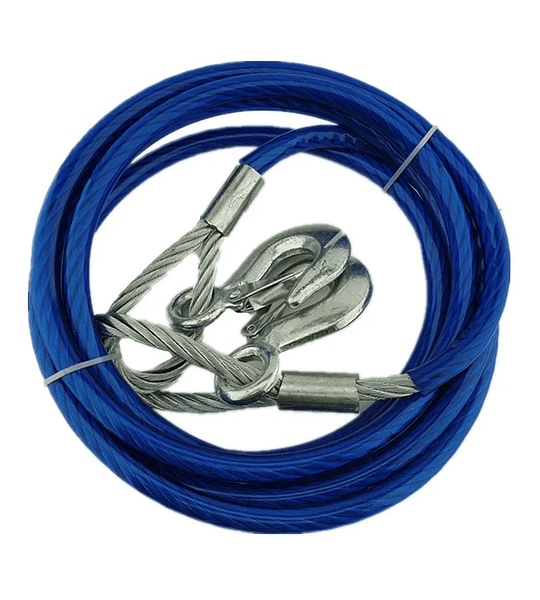Cable De Remolque Auto Piola Acero 6000kgs 10mm X 4m Makawa