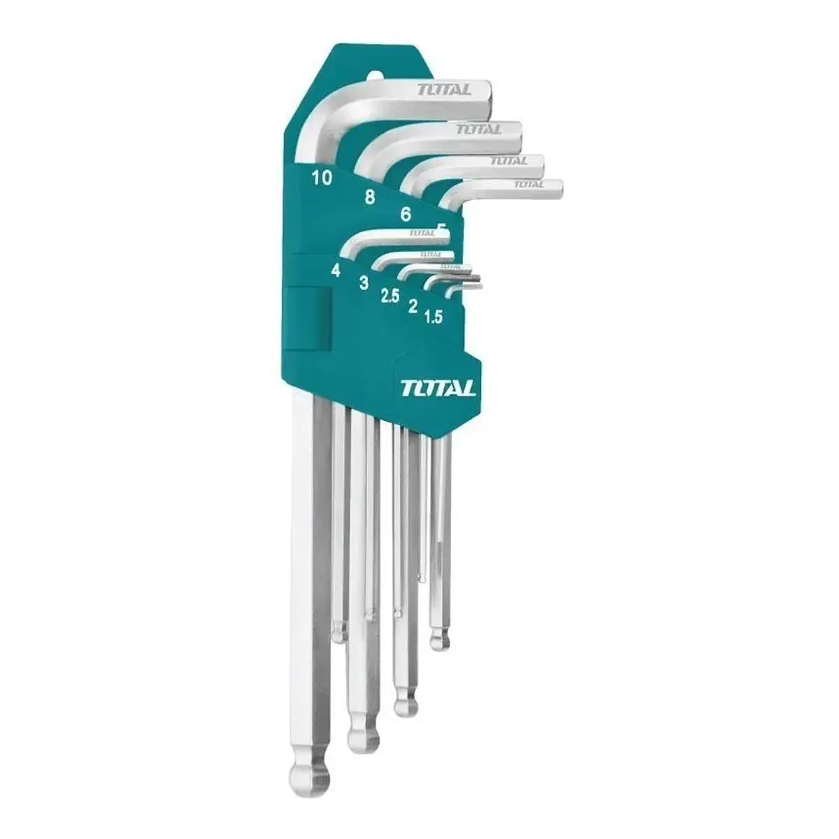 Set Juego De Llaves Allen Hexagonal 9 Piezas Total Tht106292