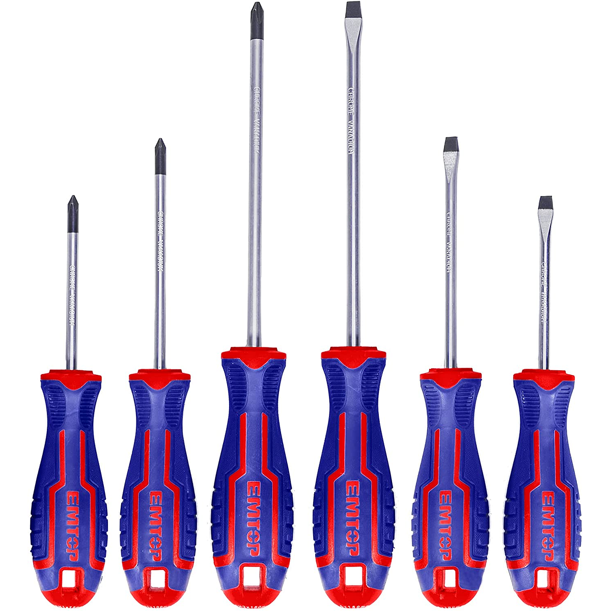 Kit Set Juego Destornilladores 6 Piezas Emtop Esst0602