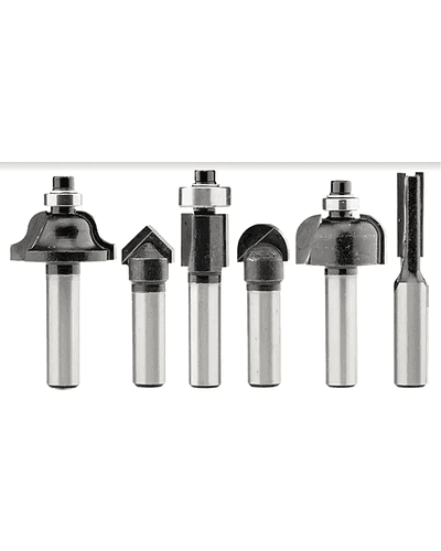 Fresadora Rebajadora Router Tupi 1200w Stanley + 6 Fresas