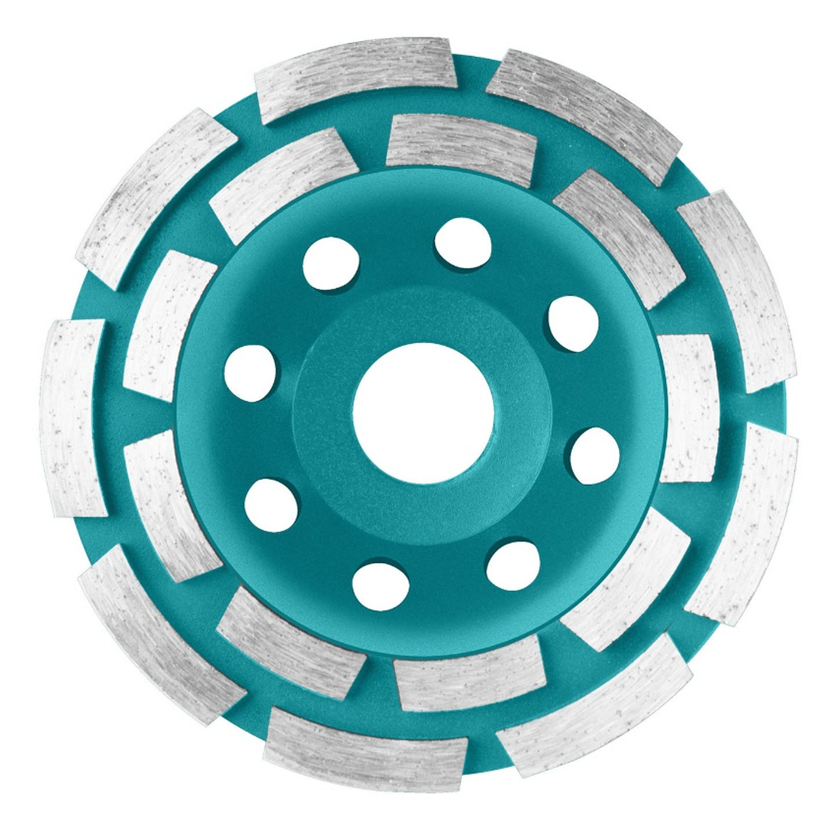 Disco Copa Diamantado Pulir Turbo 4 1/2 115mm Doble Segmento