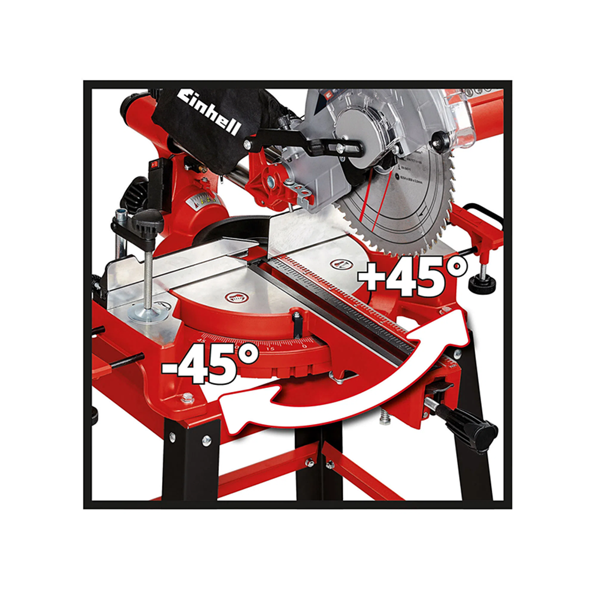 Sierra Ingleteadora Telescópica 10 254mm 1900w Einhell