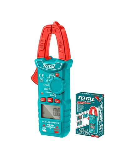 Multitester Digital Con Pinza Amperimetrica Total Tmt42002