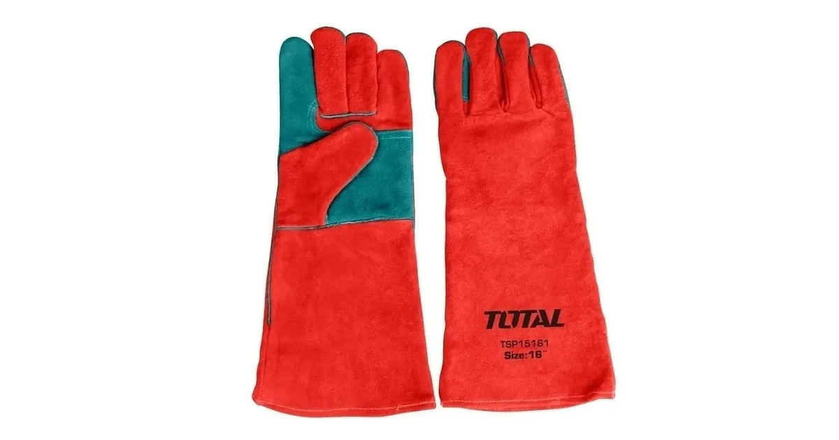 Guantes Para Soldar 16 Pulgadas Total Tsp15161