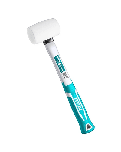 Combo Martillo Mazo De Goma 8oz Total Tht76836
