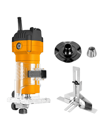 Fresadora Router Tupi Mano 6mm 1/4 600w Plm6001