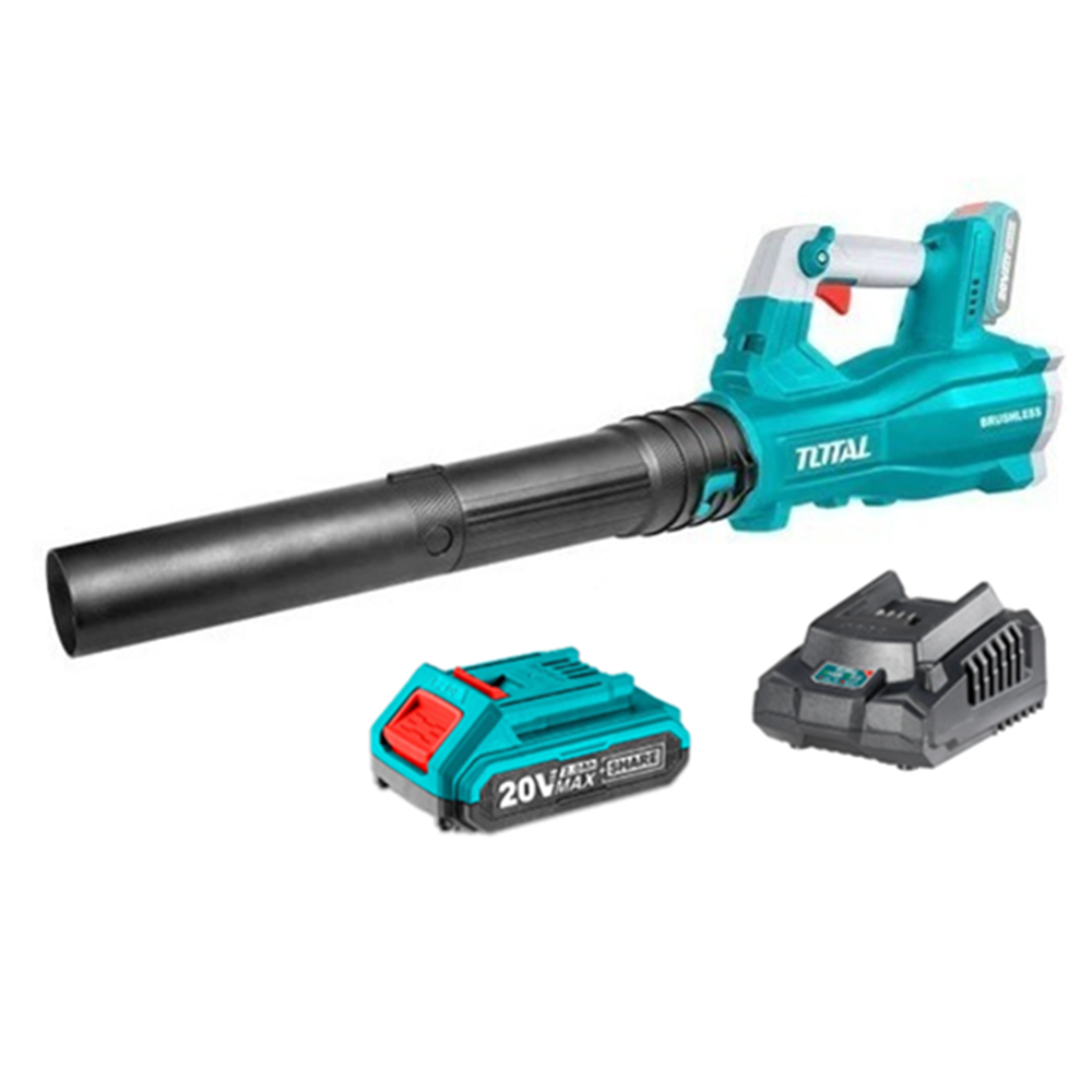 Soplador 20v + Cargador + Bateria Total Tabli20428