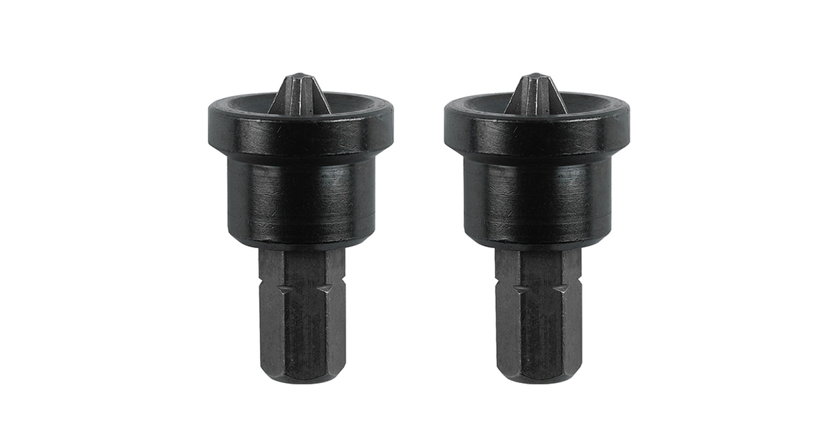 Juego Punta Phillips C/ Tope Hexagonal Ph2 2 Piezas Kwb