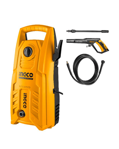 Hidrolavadora Eléctrica Ingco Hpwr14008 Naranja De 1400w ...