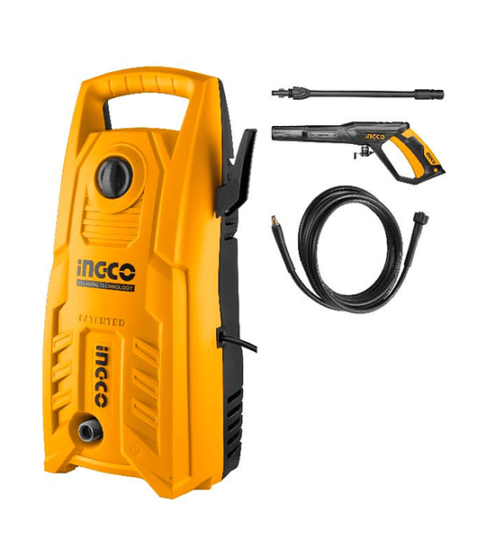 Hidrolavadora Eléctrica Ingco Hpwr14008 Naranja De 1400w ...