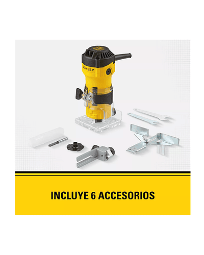 Fresadora Router Tupi De Mano 550w 1/4 Stanley St55-b2c