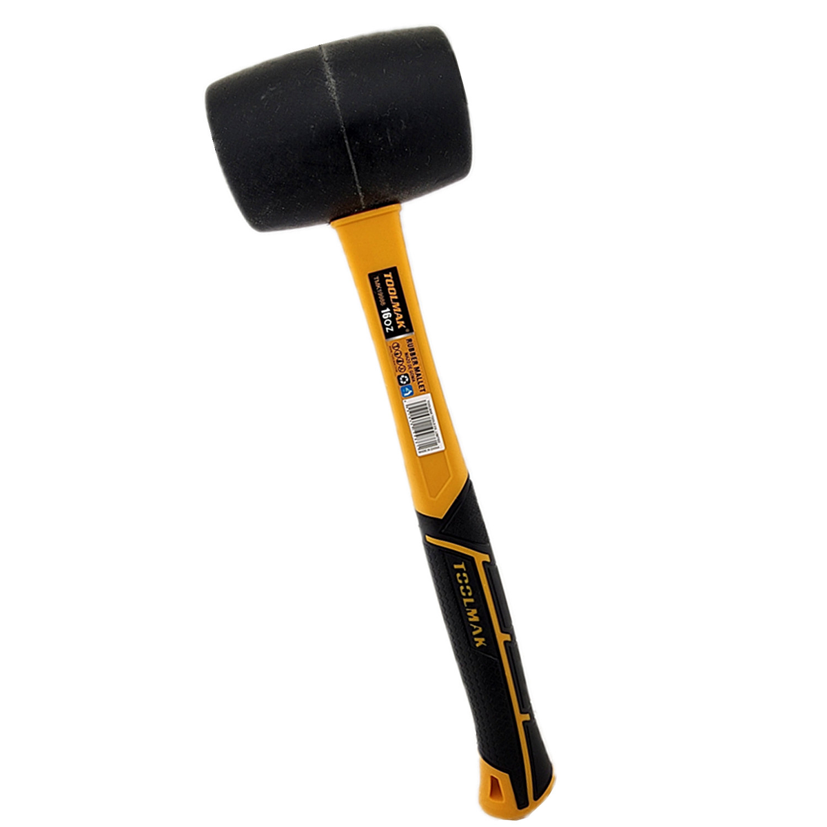 Combo Martillo Mazo De Goma 16oz Toolmak Tmk19988