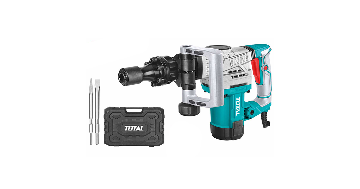 Martillo Demoledor Cincelador 1300w Sds Hex Total Th2130016