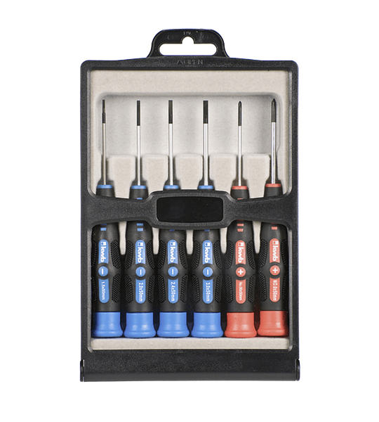 Kit Juego Destornilladores De Precision 6 Piezas Kwb 146100