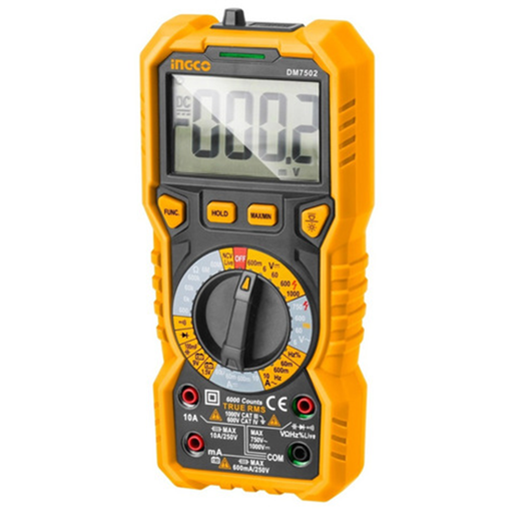 Multimetro Multitester Digital Ingco Dm7502