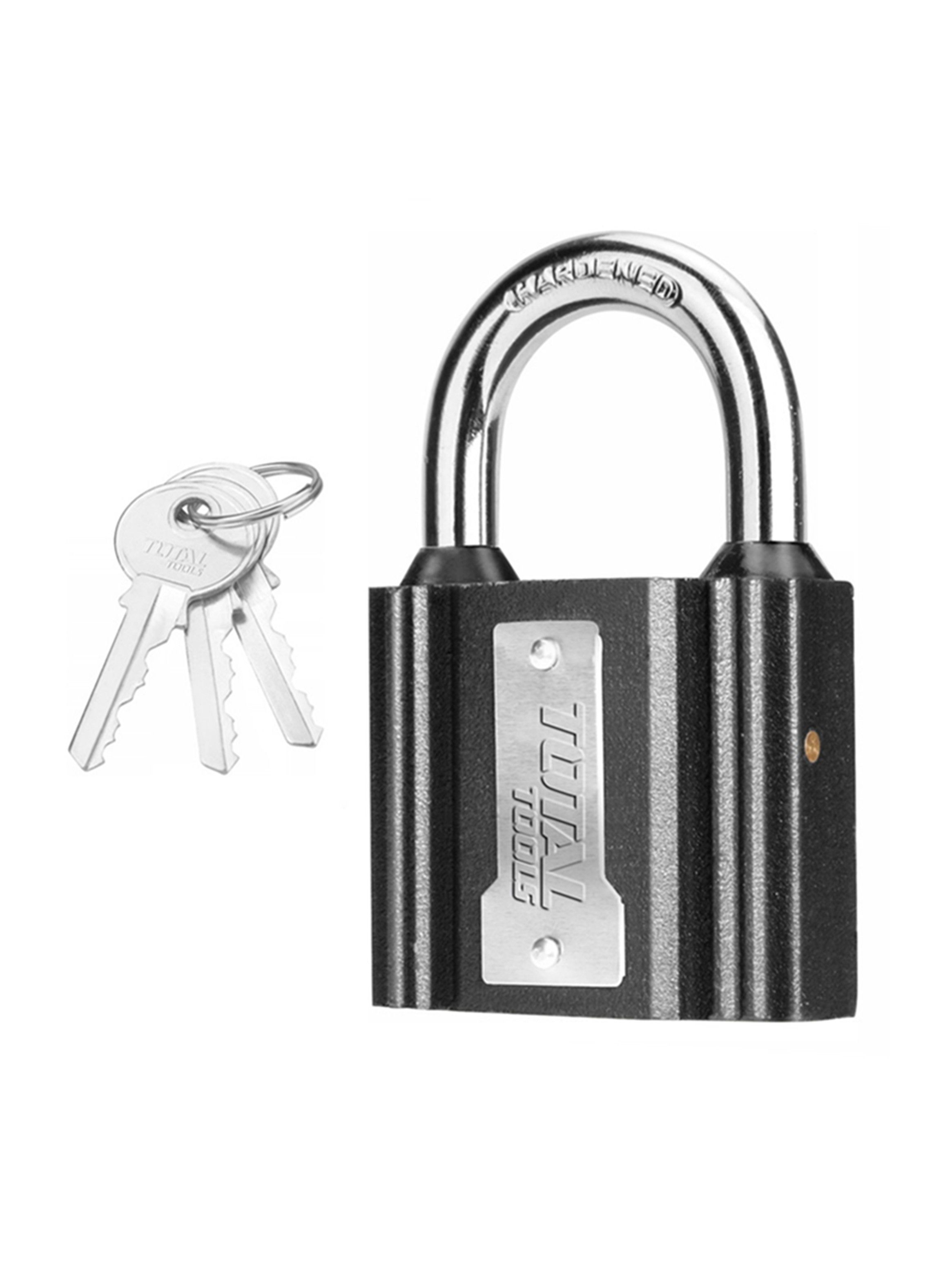 Candado De Seguridad 50 Mm Con 3 Llaves Total Tlk31501