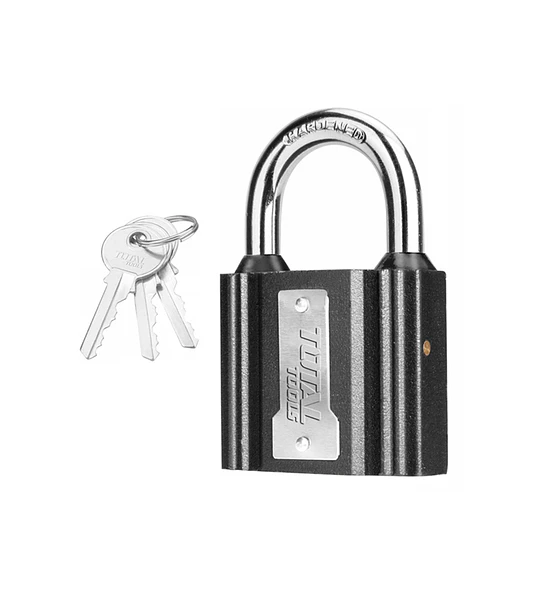 Candado De Seguridad 50 Mm Con 3 Llaves Total Tlk31501