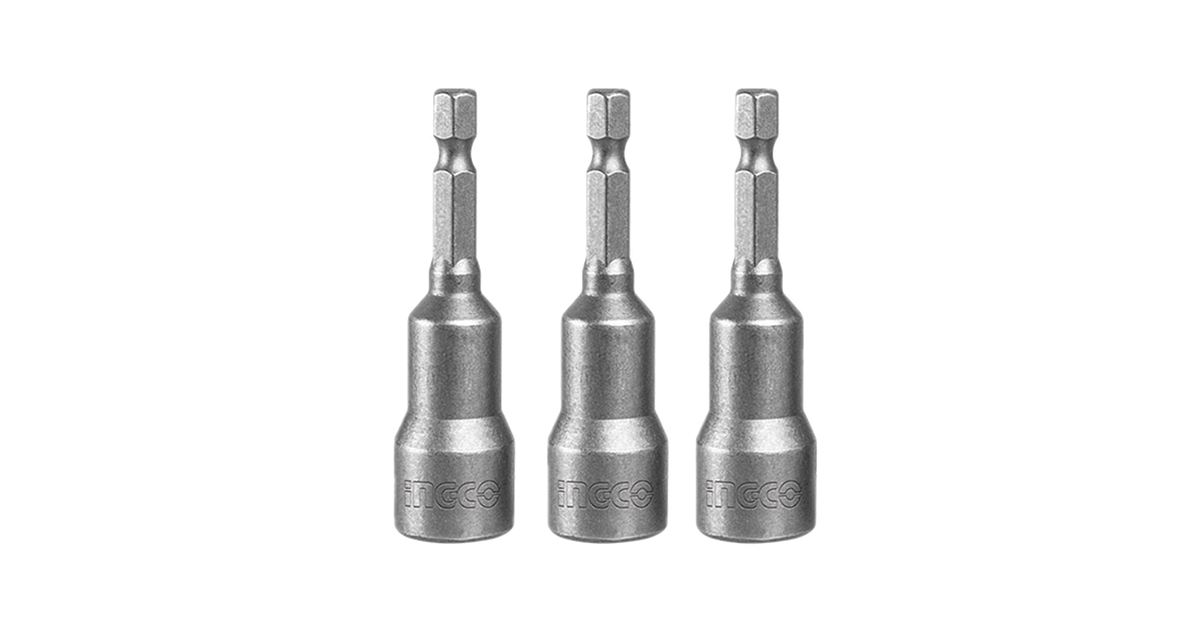 Adaptadores Para Taladro 10mm Punta Magnetica 3 Piezas Ingco