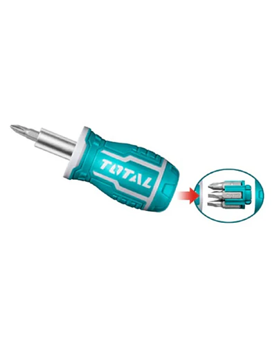 Kit Destornillador 8 En 1 Total Tacsds0706