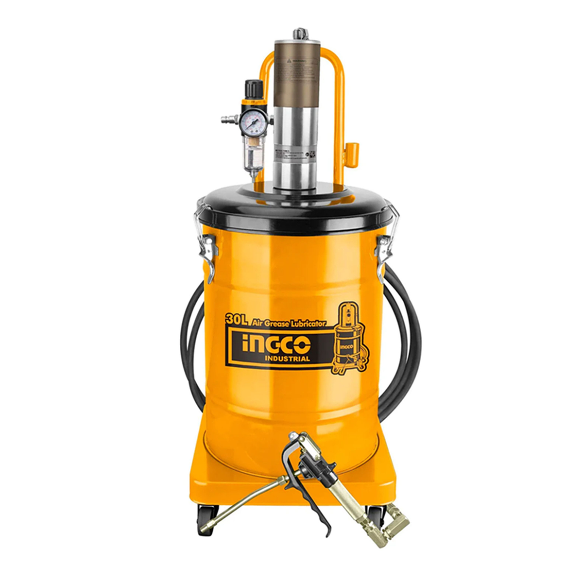 Engrasadora Grasera Neumatica 30l Ingco Agl02301