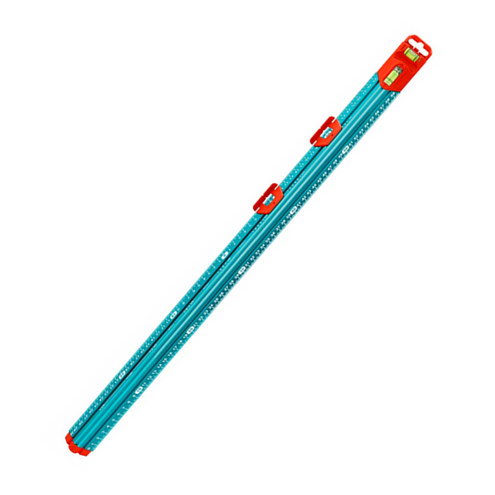 Regla Triangular Con Nivel De Burbuja 60cm Total