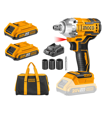 Taladro Pistola Llave Impacto Y Atornillador 20v