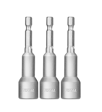 Adaptadores Para Taladro 8mm Punta Magnetica 3 Piezas Ingco