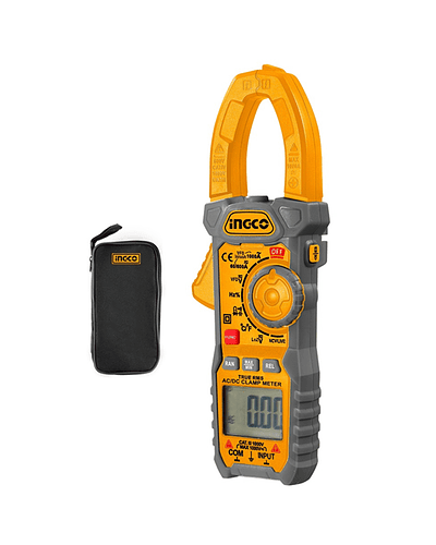 Multitester Digital Con Pinza Amperimetrica Ingco Dcm1000...