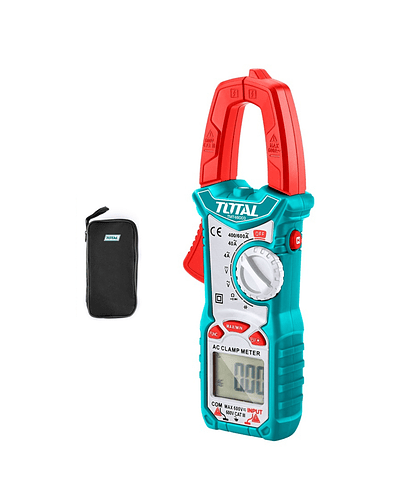 Multitester Digital Con Pinza Amperimetrica Total Tmt46003