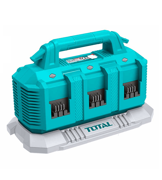 Cargador De Bateria 20v 4ah 6 Puertos Total Tfcli2064