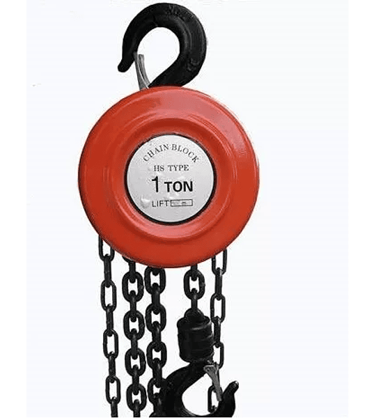 Tecle Con Cadena Manual 1 Tonelada 3 Metros