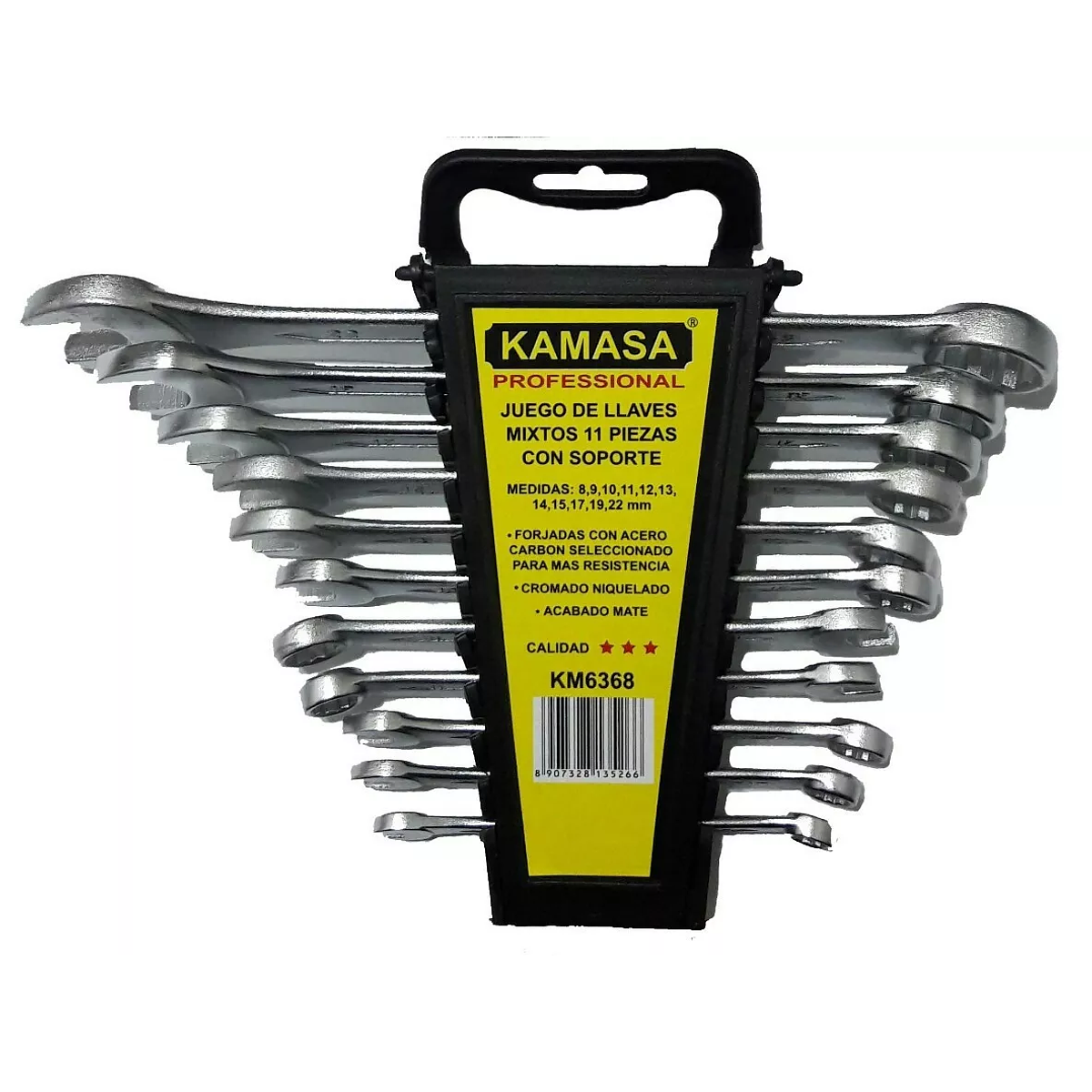 Juego/set/kit De Llaves Punta De Corona 11 Piezas Kamasa