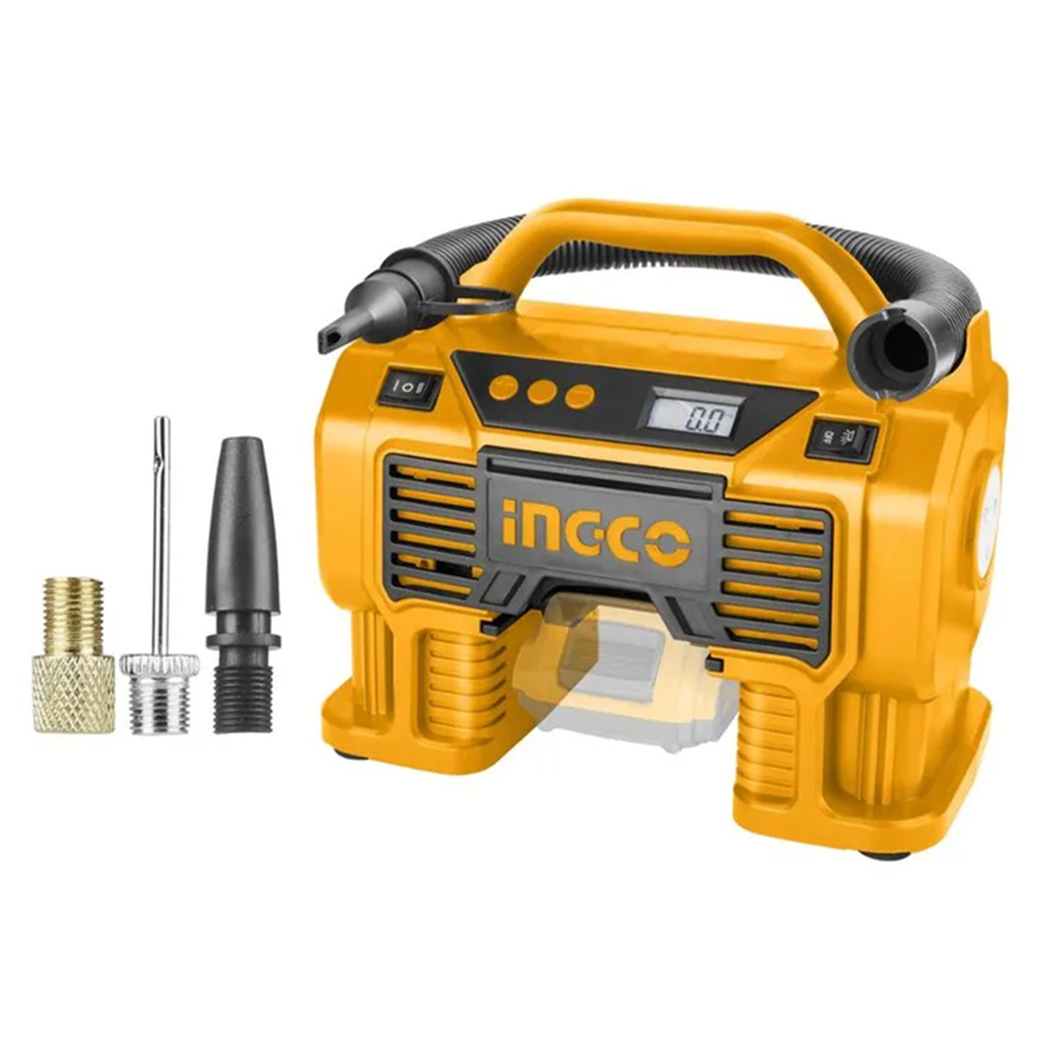 Inflador Compresor Aire Inalámbrico 20v Ingco Cacli2002