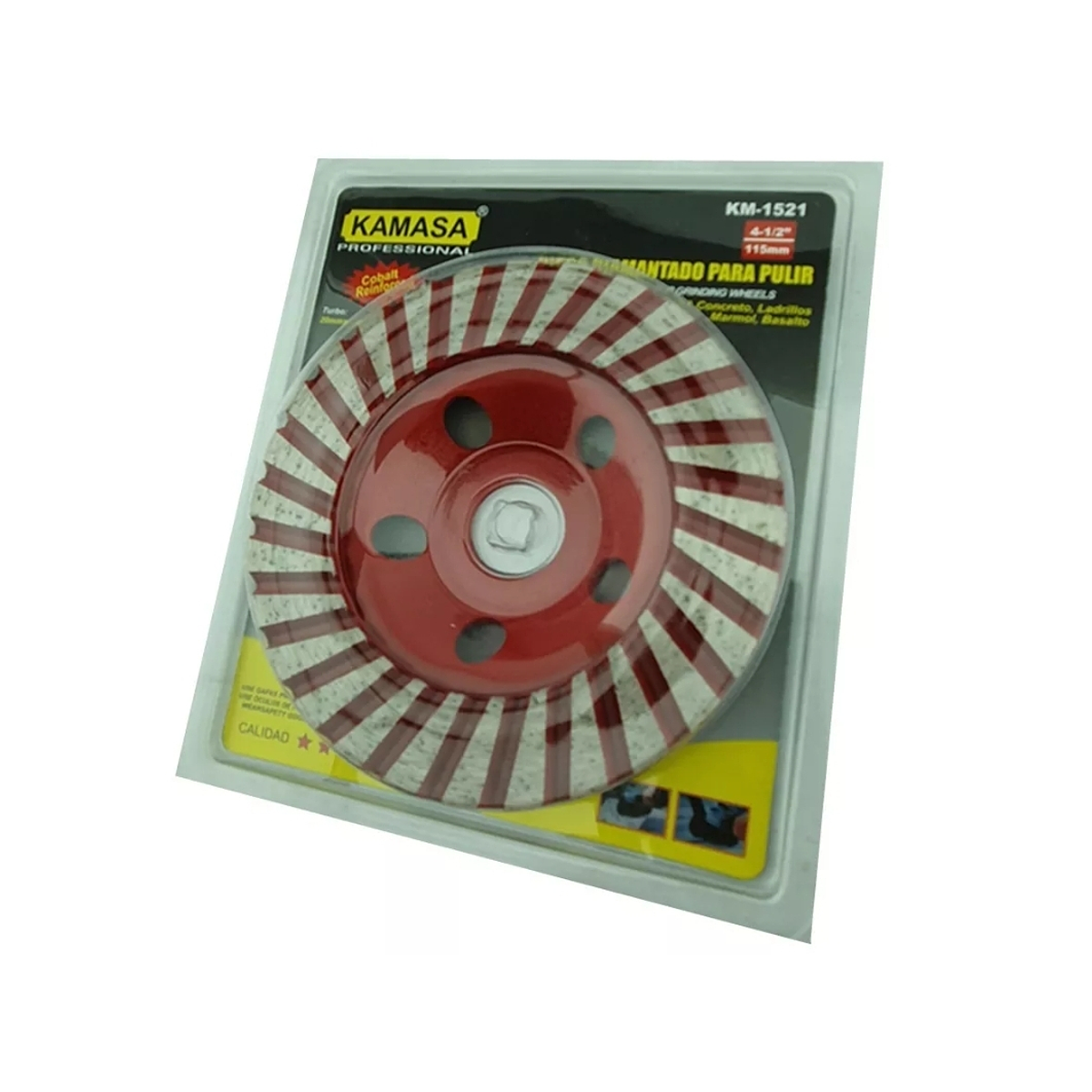 Disco Diamantado Para Pulir Turbo 115mm Kamasa