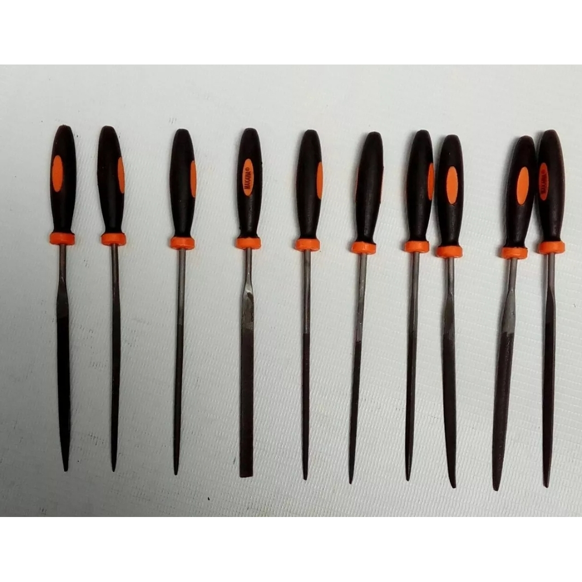 Kit Set Juego De Mini Limas / 10 Piezas / 3mm X 140mm Makawa