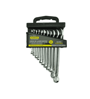 Juego/set/kit De Llaves Punta De Corona 11 Piezas Kamasa