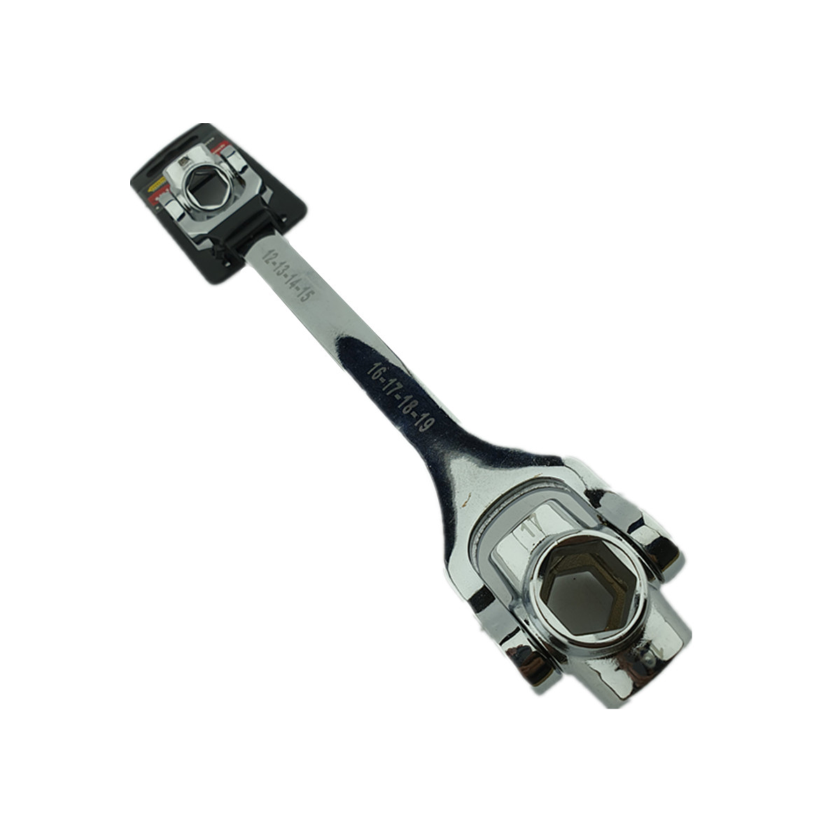 Llave Universal Combinada 8 En 1 Giratoria Steeltools