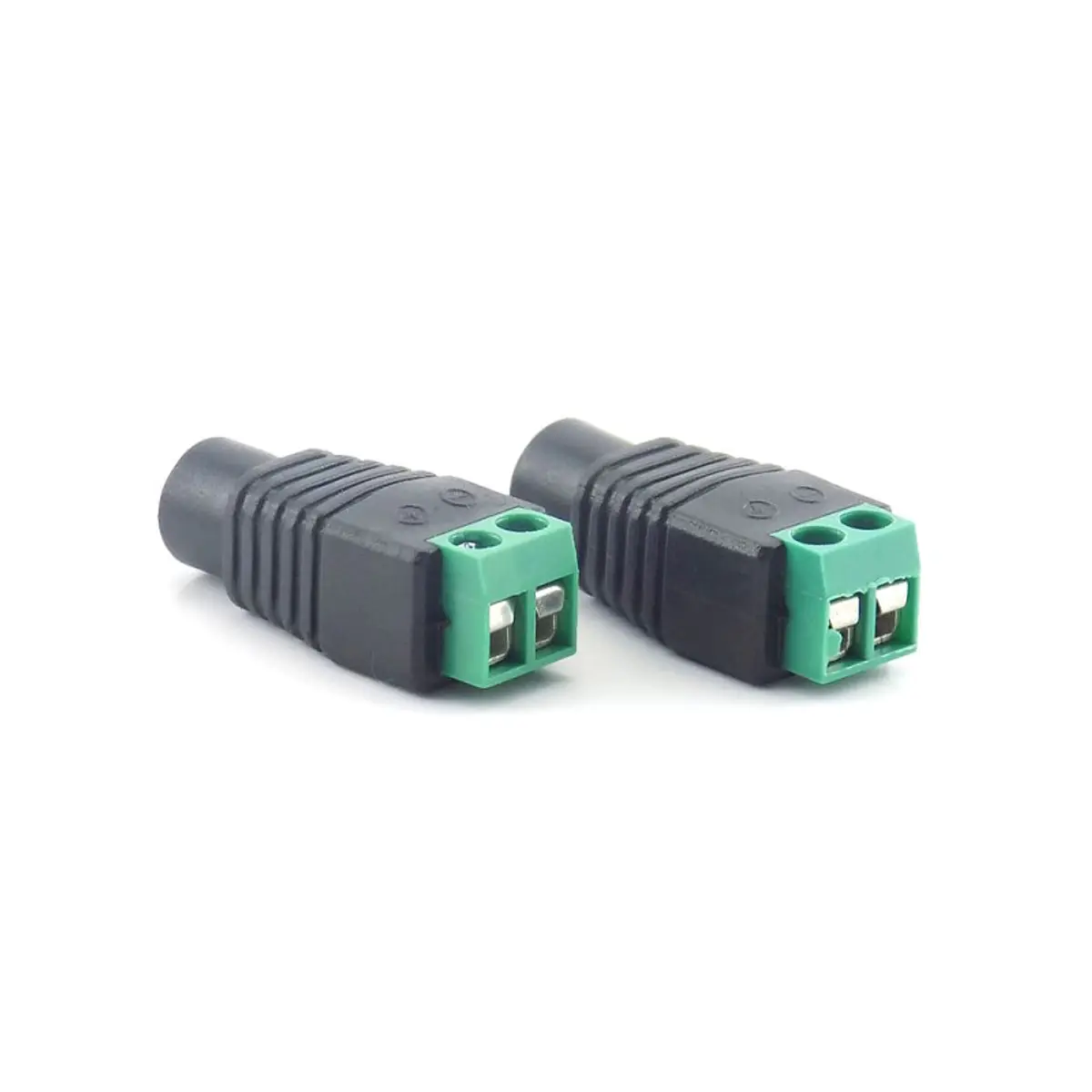 Conector Jack Dc Hembra 12V Para Cámaras De Vigilancia Cctv