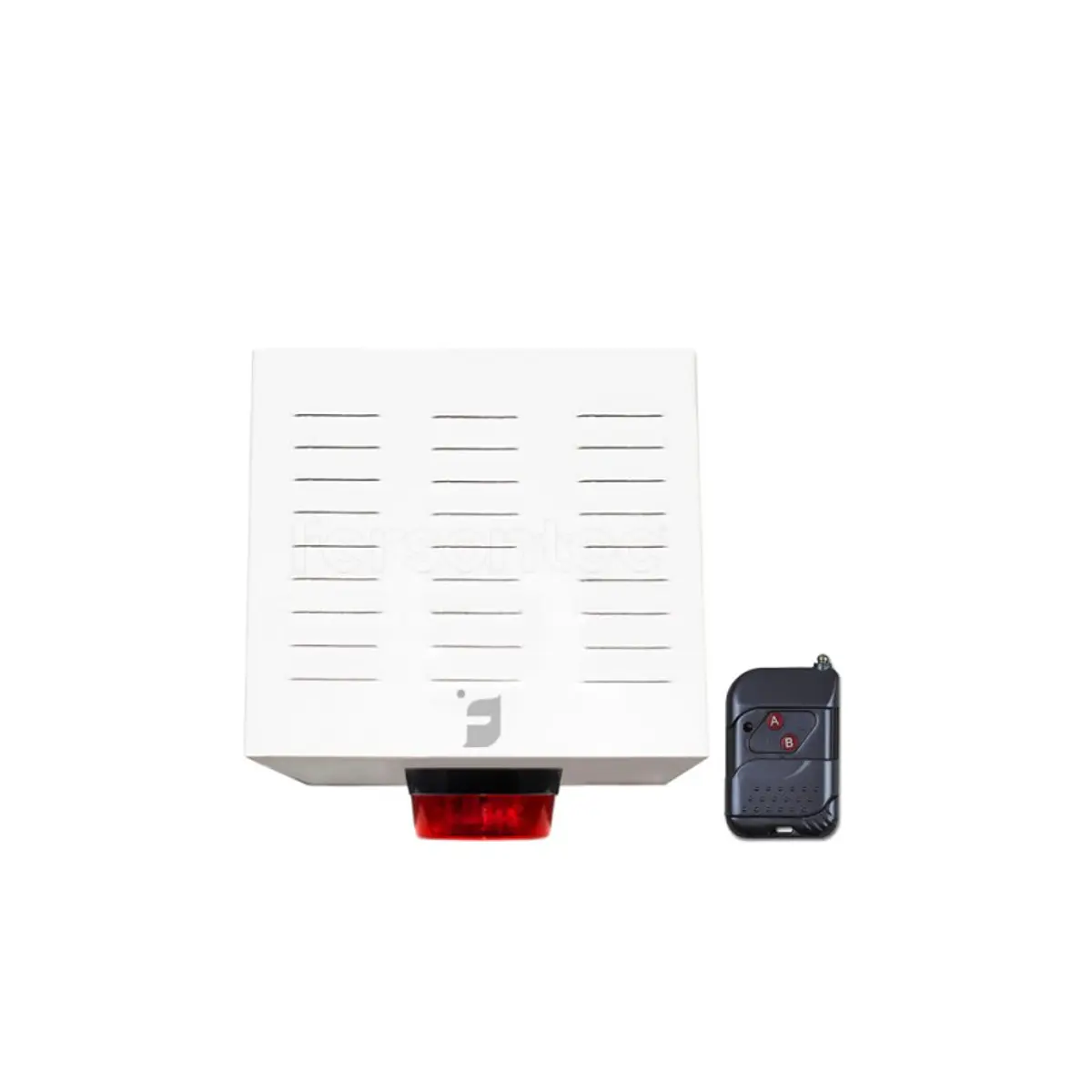 Kit Alarma Comunitaria Vecinal Alta Potencia 20W + 2 Control